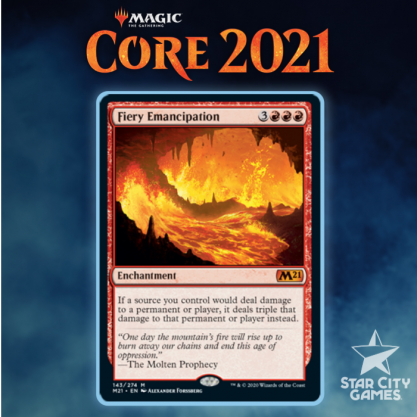 Red Triples Down With Fiery Emancipation - Star City Games