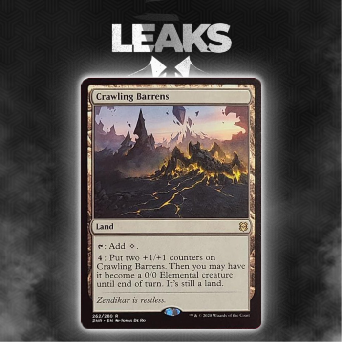 Rare Land From Zendikar Rising Leaked? - Star City Games