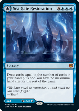 Blue Gets Modal Double-Faced Mythic In Sea Gate Restoration - Star City ...