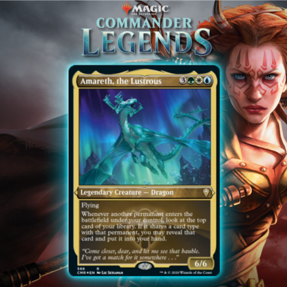 Bant Gets New Commander In Amareth, The Lustrous In Commander Legends ...