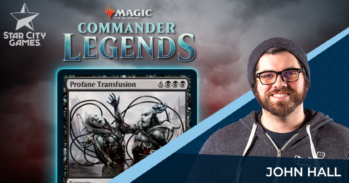 Black Gets Big Mana Sorcery In Profane Transfusion In Commander Legends ...