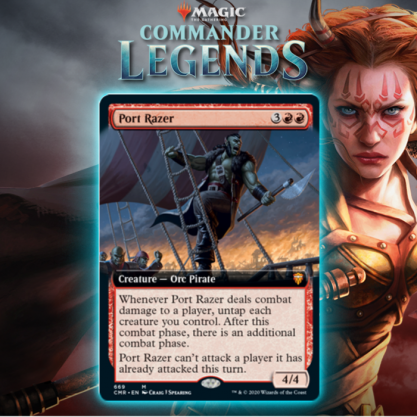 Port Razer Helps Red Decks Set Sail In Commander Legends - Star City Games