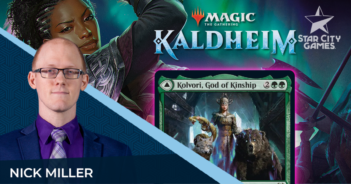 Green Gets Legendary Creature/Mana Rock In Kolvori, God Of Kinship In ...