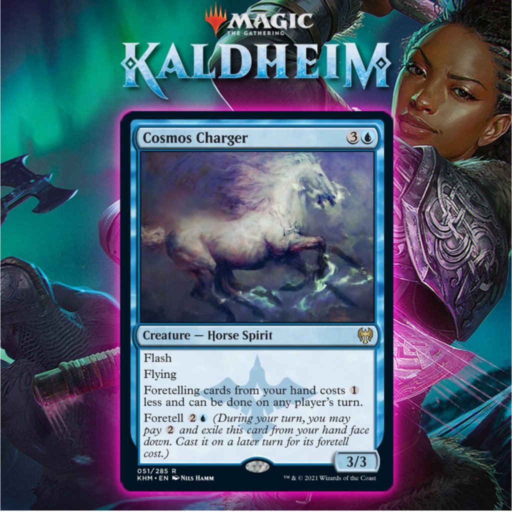 Kaldheim Delivers Rare Horse Spirit With Foretell In Cosmos Charger ...