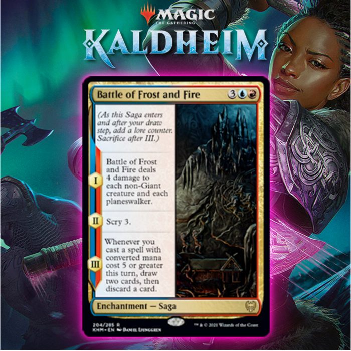 Izzet Gets Powerful Saga In Battle of Frost and Fire In Kaldheim - Star ...