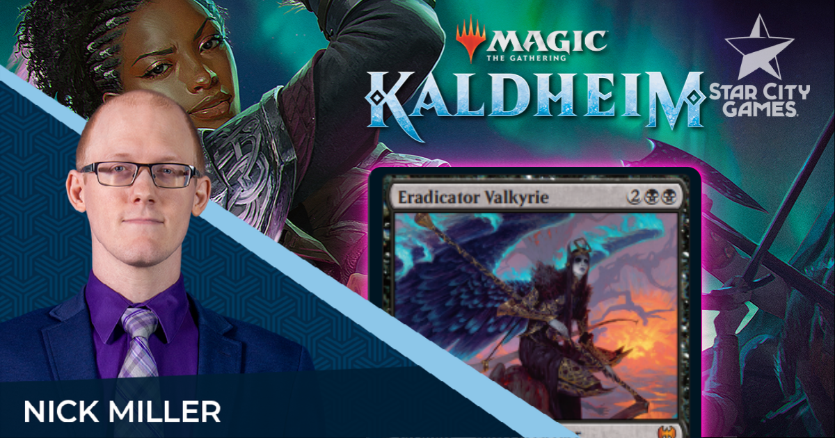 Black Gets Mythic Angel In Eradicator Valkyrie In Kaldheim - Star City ...