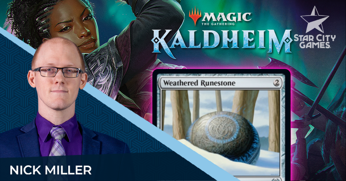 Kaldheim's Weathered Runestone Latest Graveyard Hate Card - Star City Games