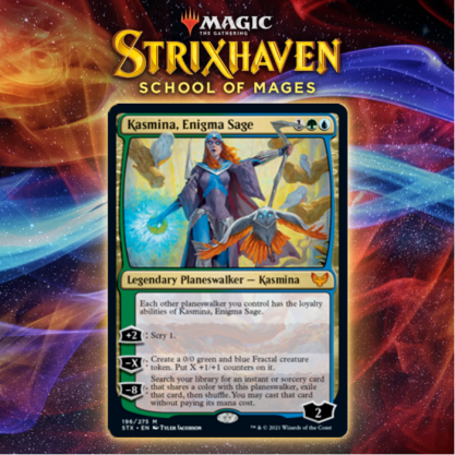 Simic Gets New Planeswalker In Kasmina, Enigma Sage In Strixhaven ...