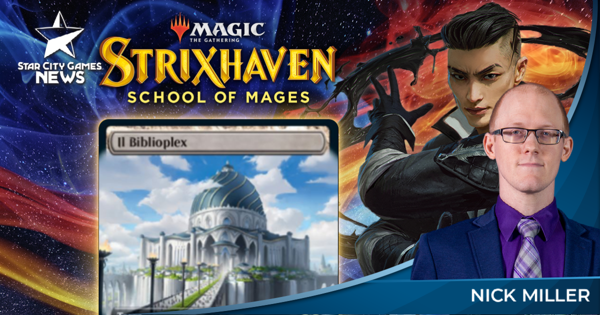 The Biblioplex Offers New Take On Library Of Alexandria In Strixhaven ...