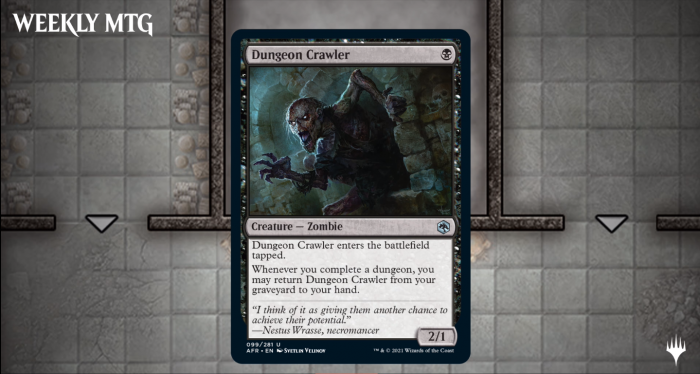 Weekly MTG Previews Two Cards That Reward Venturing Into Dungeons ...