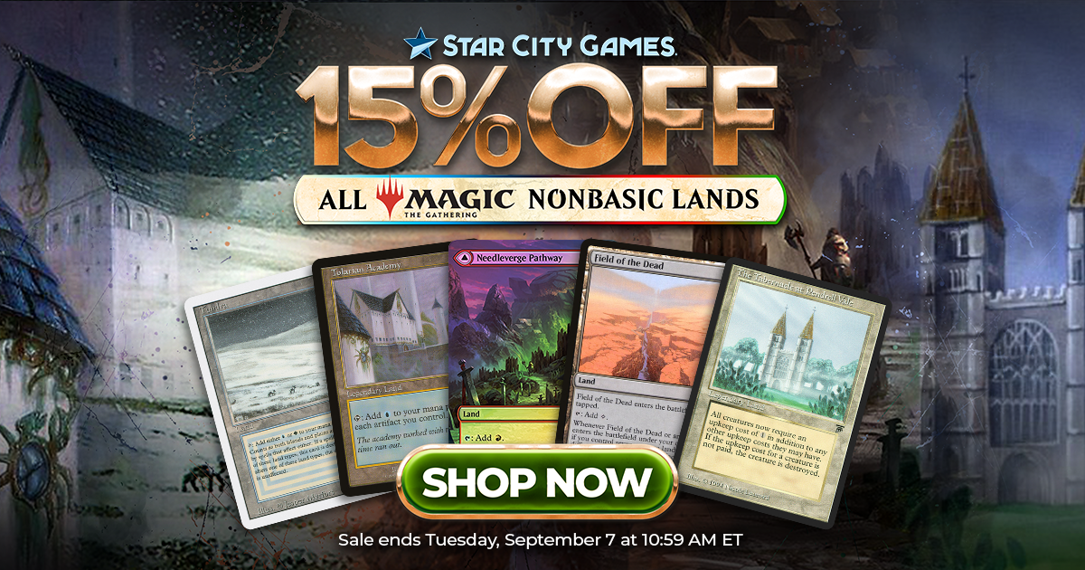 Save 15% On All MTG Nonbasic Lands Through Tuesday! - Star City Games