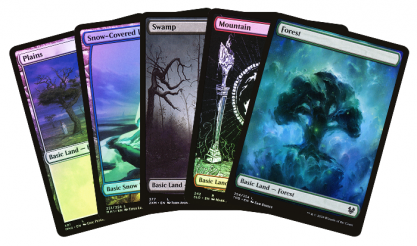 Save 15% On All MTG Basic Lands Through Monday! - Star City Games