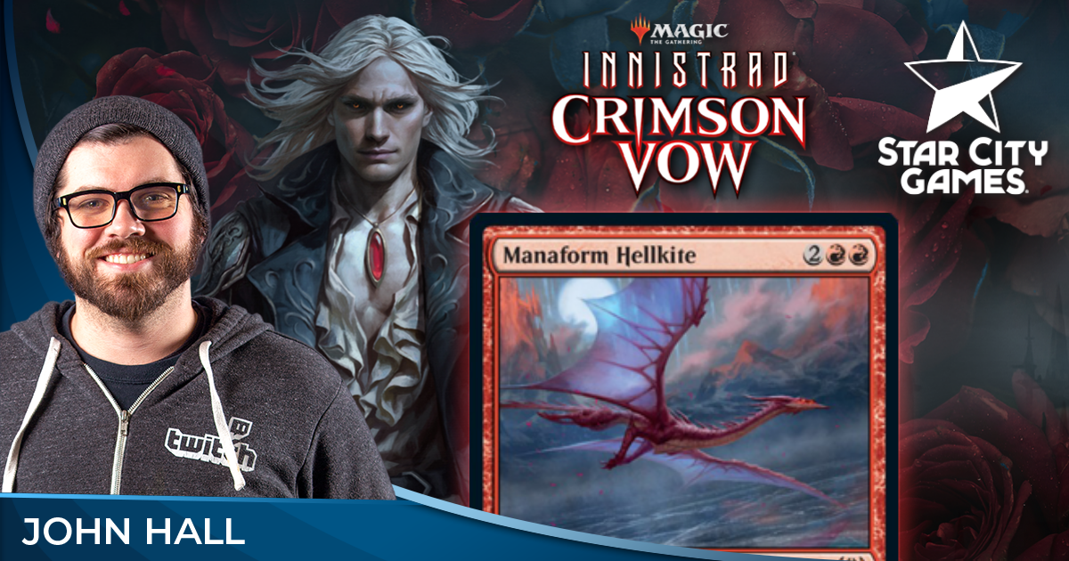 Red Gets Unique Mythic Rare Dragon In Manaform Hellkite In Innistrad ...