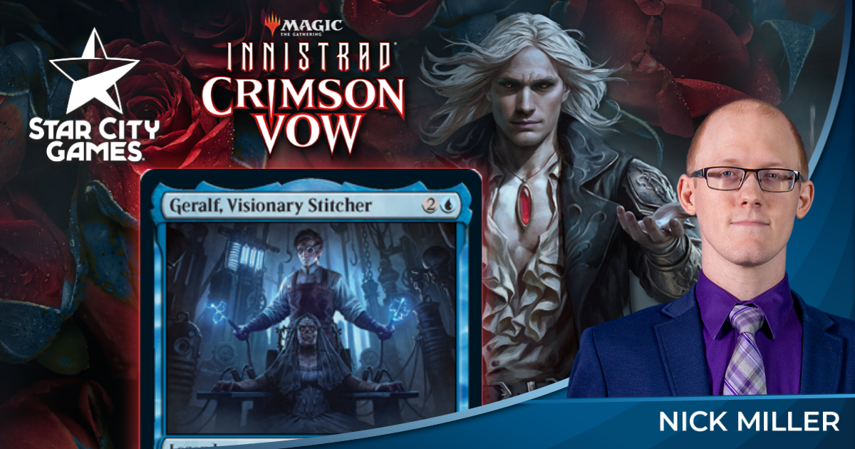 Innistrad: Crimson Vow Gives Blue Geralf, Visionary Stitcher - Star ...