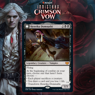 Black Gets Unique DFC Vampire In Henrika Domnathi In Innistrad: Crimson ...