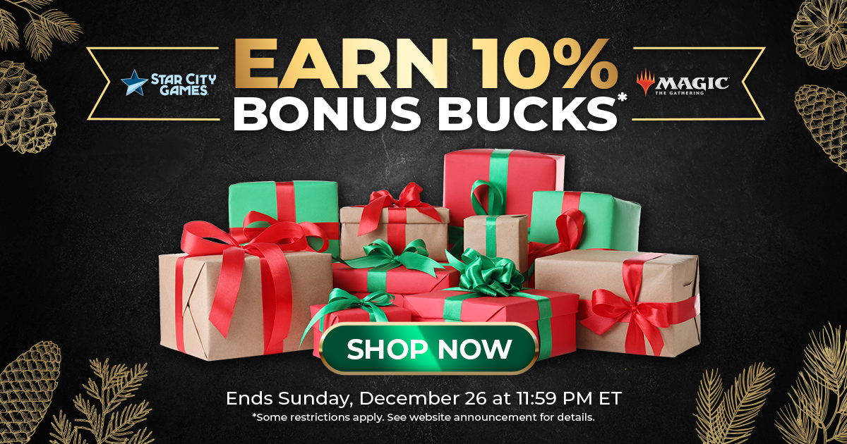 Earn 10% Bonus Bucks (Store Credit) Back Sitewide! - Star City Games