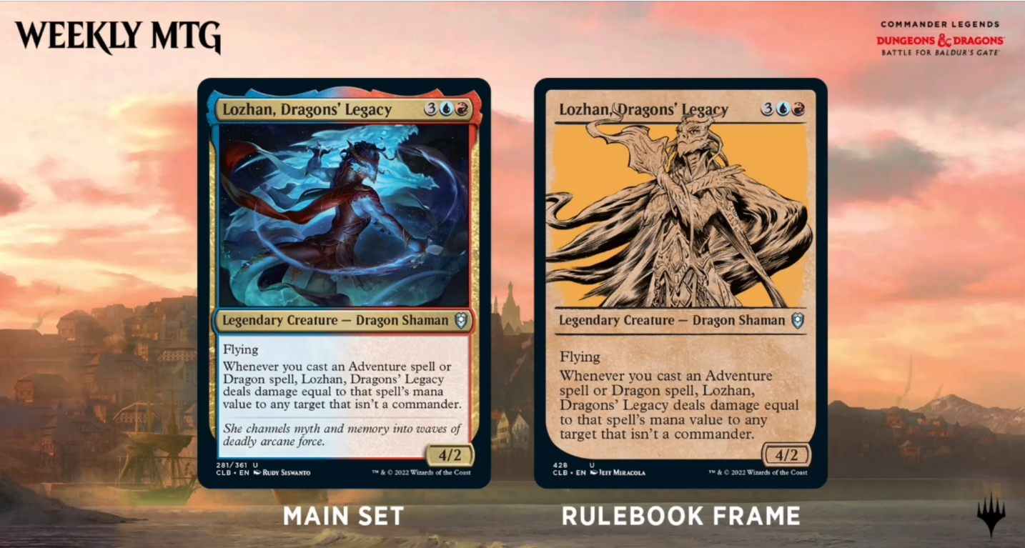 Legendary Creatures, Iconic Characters Revealed On Day 1 Of Commander ...