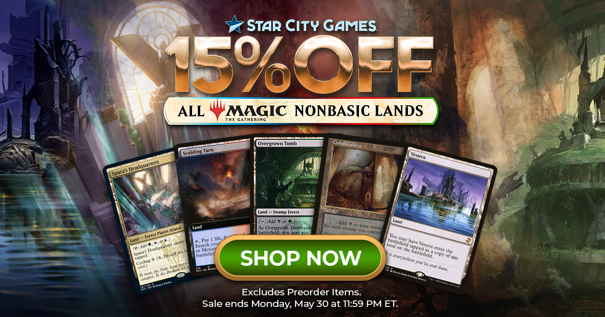Save 15% On All MTG Nonbasic Lands Through Monday! - Star City Games