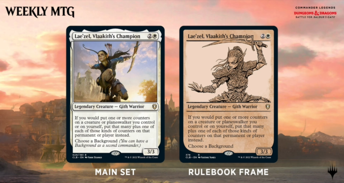 Legendary Creatures, Iconic Characters Revealed On Day 1 Of Commander ...