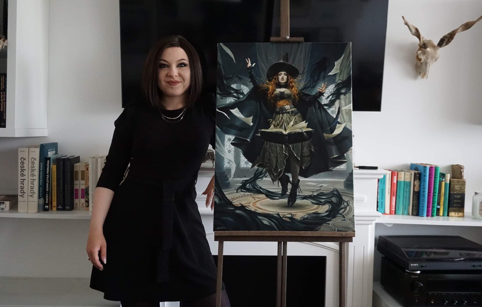 MTG Artist Shares Her Process Of Creating Tasha, The Witch Queen - Star ...