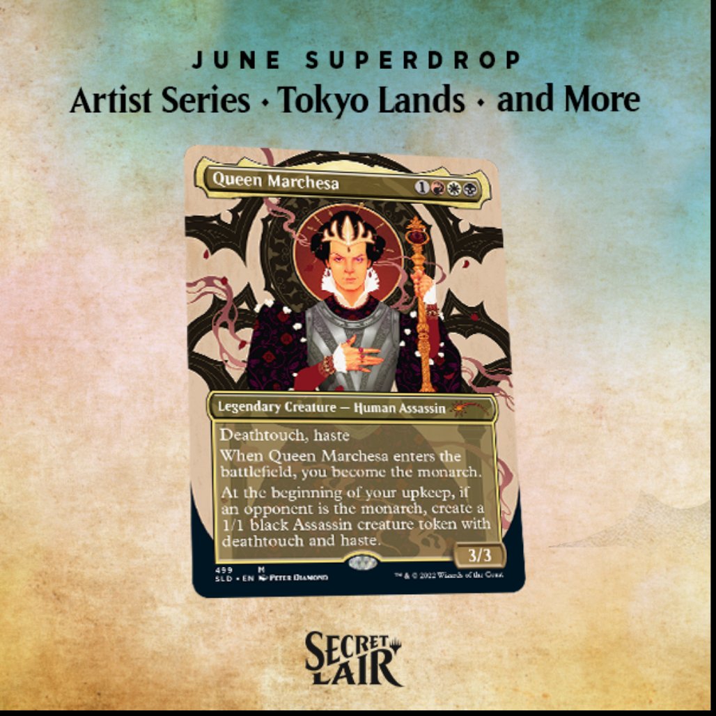MTG June Secret Lair Superdrop To Feature Tokyo Lands, Artist Series ...