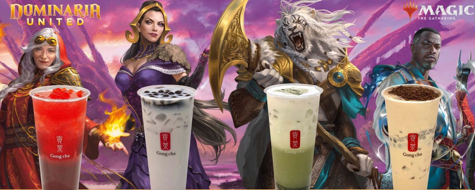 MTG x Gong cha Tea Brings Refreshing Crossover To Australian Stores - Star City Games