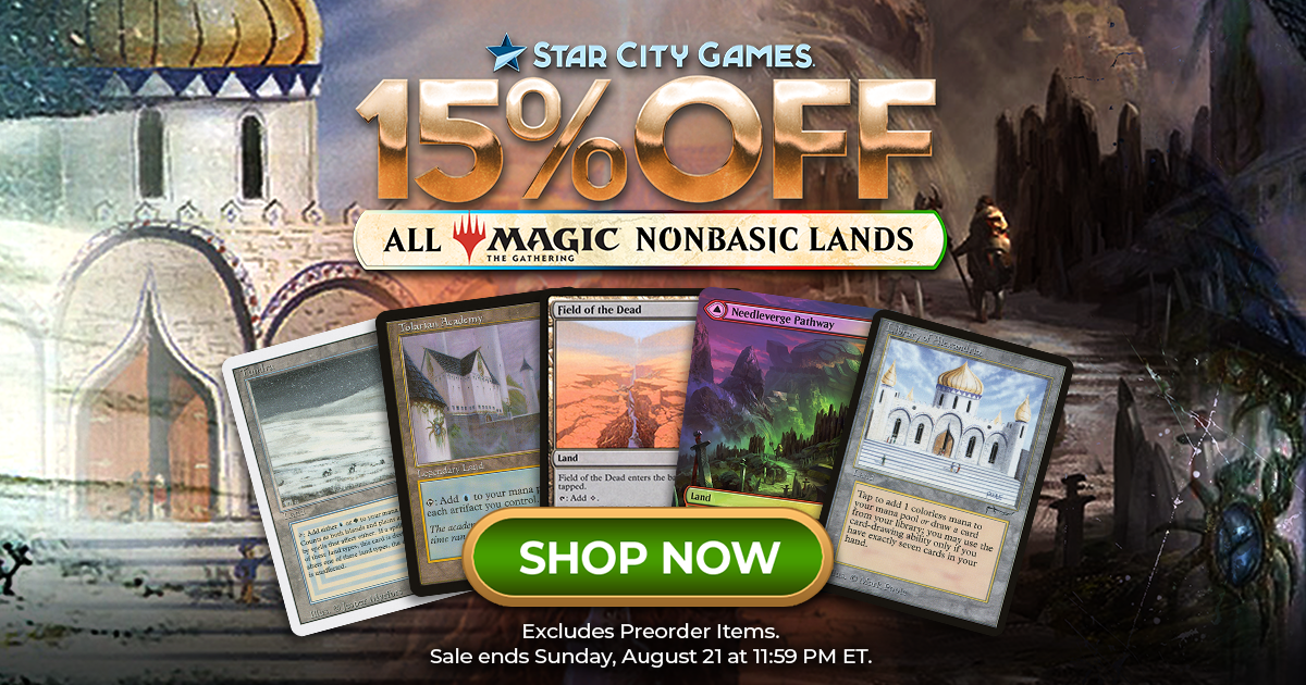 Save 15% On All MTG Nonbasic Lands Through Monday! - Star City Games