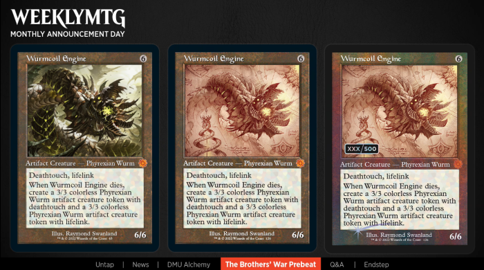 Weekly MTG Gives First Look At The Brothers' War - Star City Games