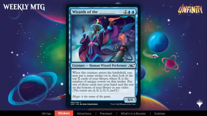 Weekly MTG Unveils Attractions, Stickers, Booster Fun, And More From ...