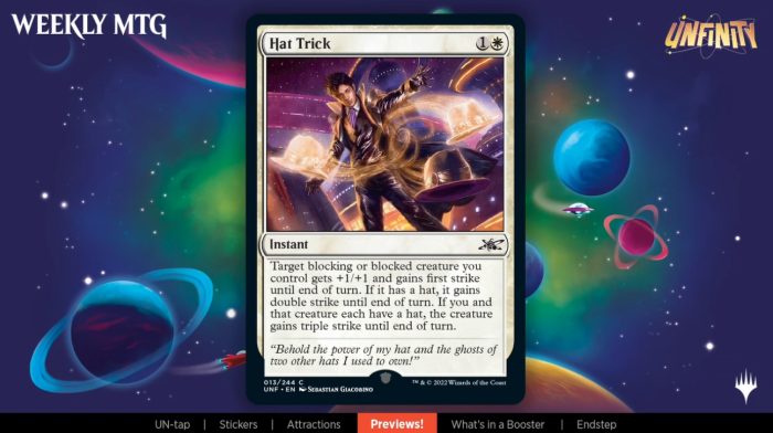 Weekly MTG Unveils Attractions, Stickers, Booster Fun, And More From ...