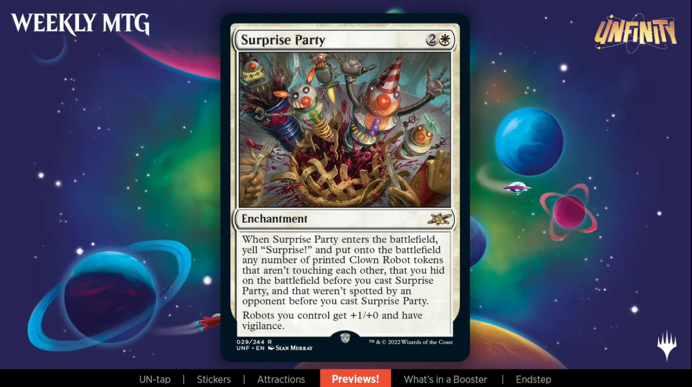 Weekly MTG Unveils Attractions, Stickers, Booster Fun, And More From ...