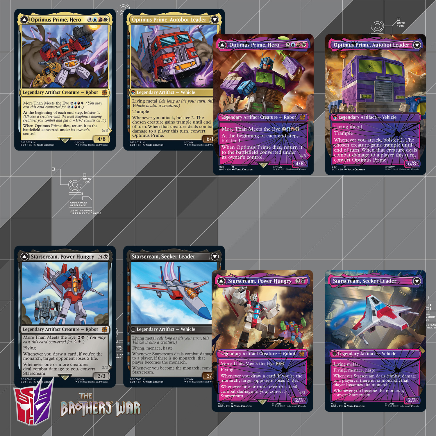 Transformers MTG Cards To Show Up In The Brothers' War Booster Packs ...