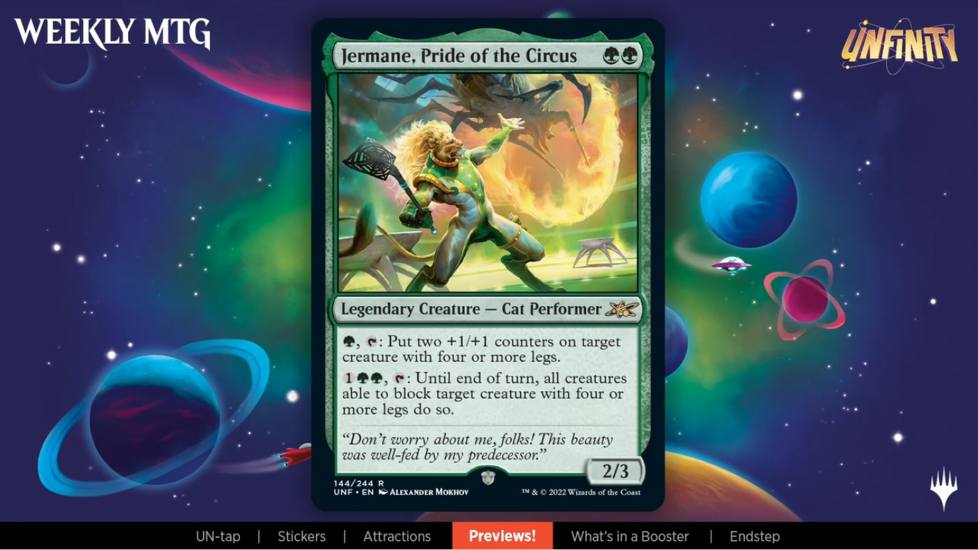 Weekly MTG Unveils Attractions, Stickers, Booster Fun, And More From ...