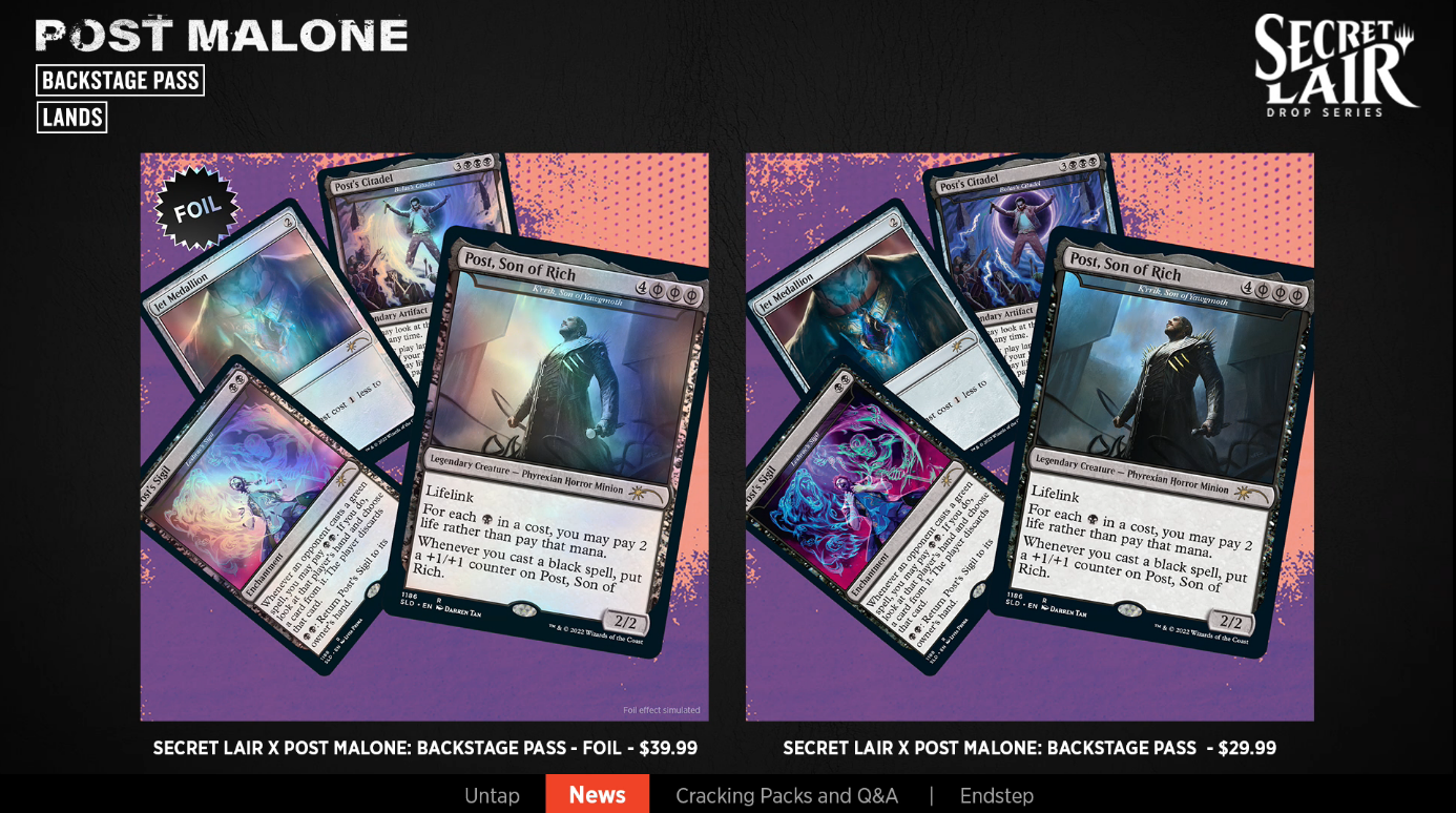 Weekly MTG Reveals Entire Secret Lair October Superdrop - Star City Games