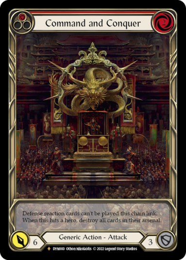 Dynasty Previews Include Fable Command And Conquer, Five Legendary ...