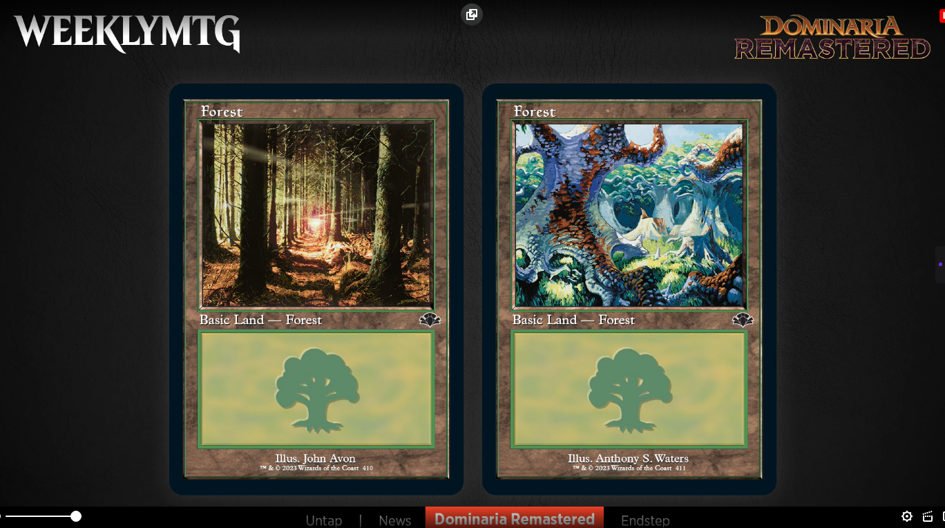 Weekly MTG Previews All Mythic Rares From Dominaria Remastered - Star ...