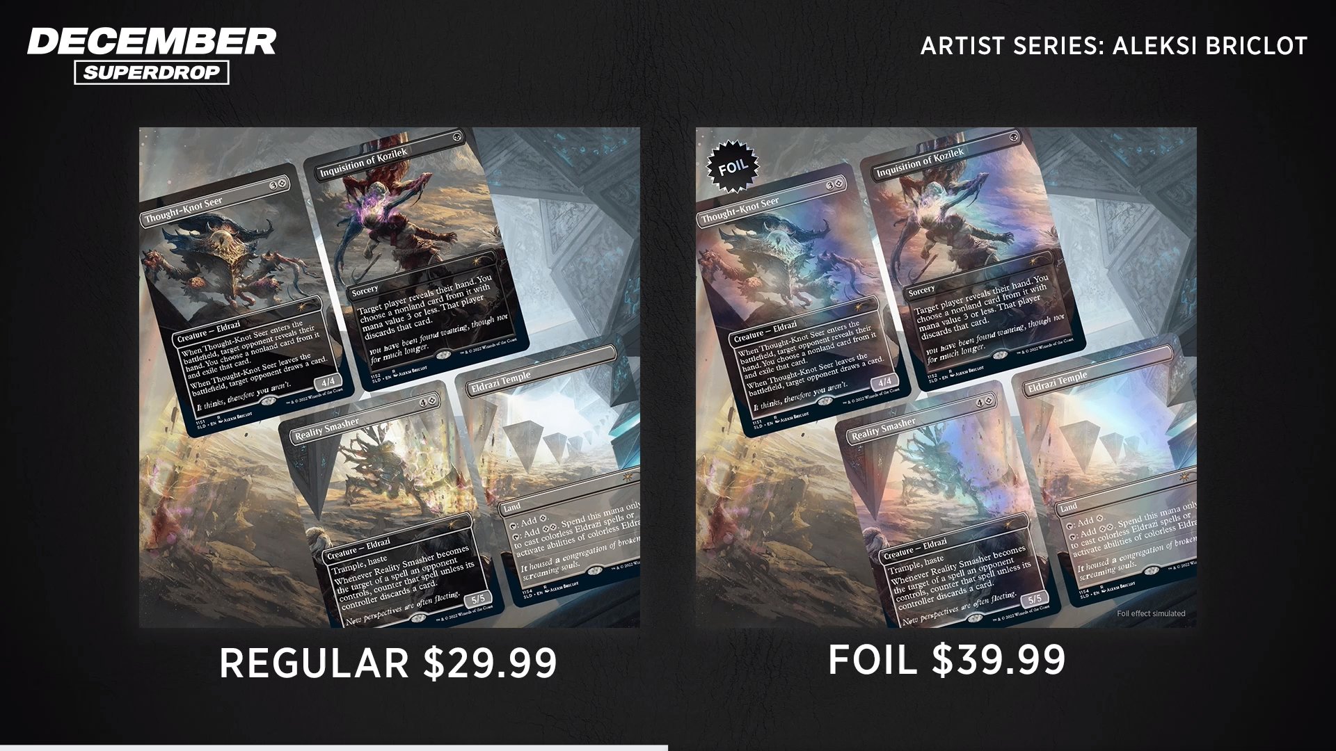 MTG's December Secret Lair Superdrop Features Transformers, Frank ...