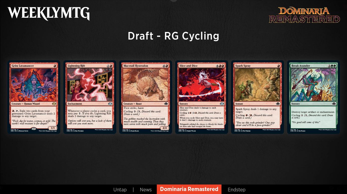 Weekly MTG Previews All Mythic Rares From Dominaria Remastered - Star ...