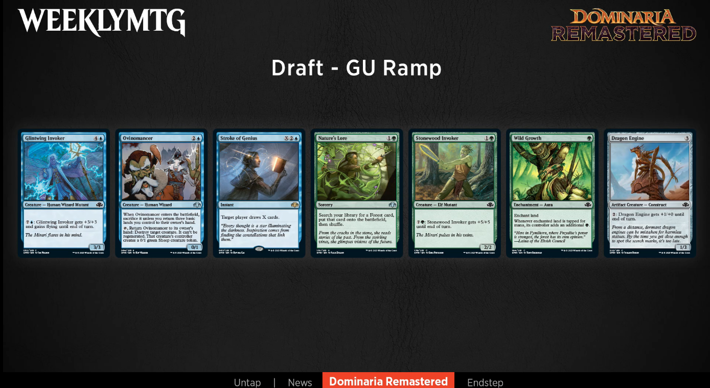Weekly MTG Previews All Mythic Rares From Dominaria Remastered - Star ...