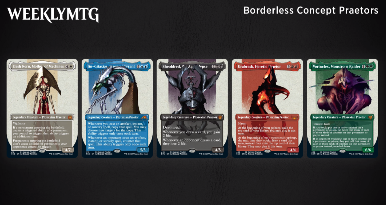 Weekly MTG Shows Off New Elesh Norn, Koth, And More From Phyrexia: All ...