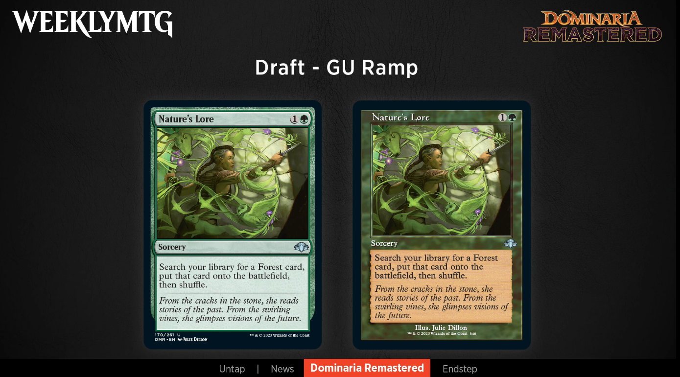 Weekly MTG Previews All Mythic Rares From Dominaria Remastered - Star ...
