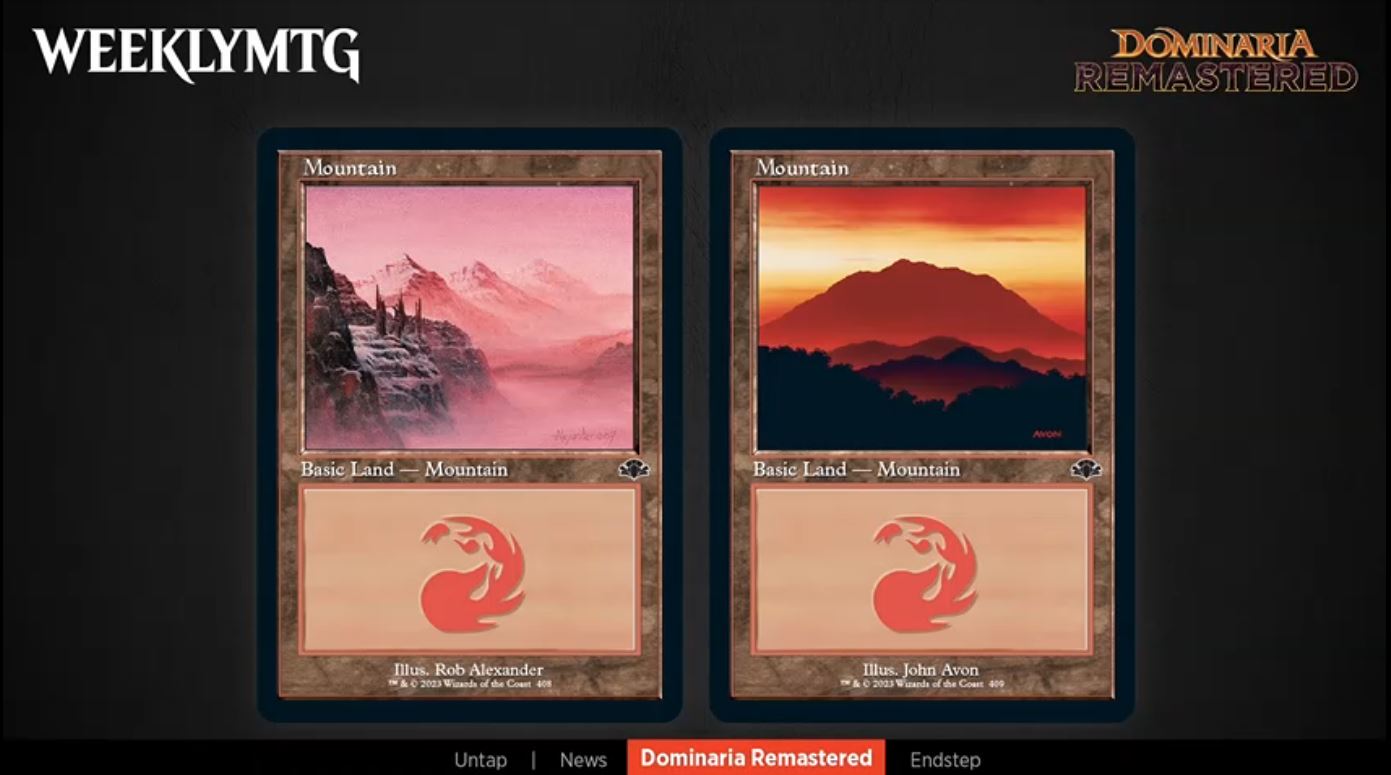 Weekly MTG Previews All Mythic Rares From Dominaria Remastered - Star ...