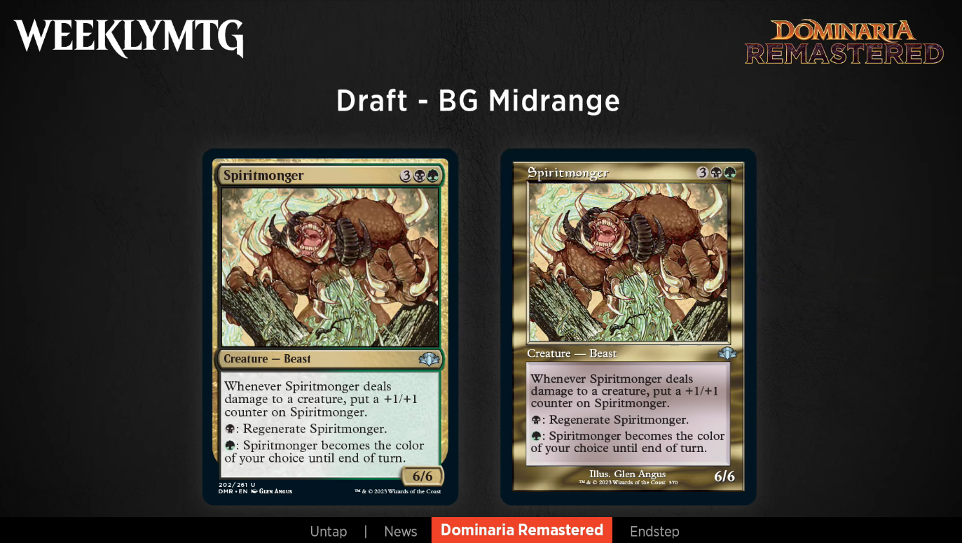 Weekly MTG Previews All Mythic Rares From Dominaria Remastered - Star ...