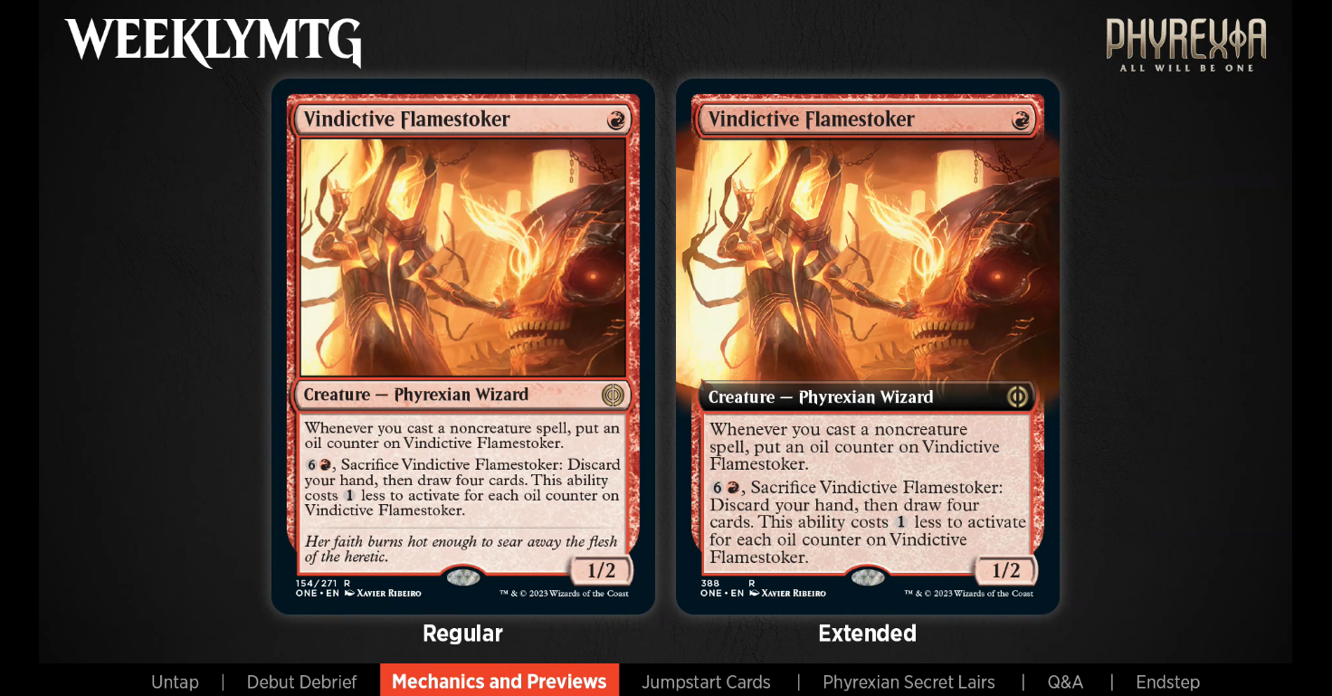 Phyrexia: All Will Be One Debut Day Previews Set's Mechanics And 40 ...