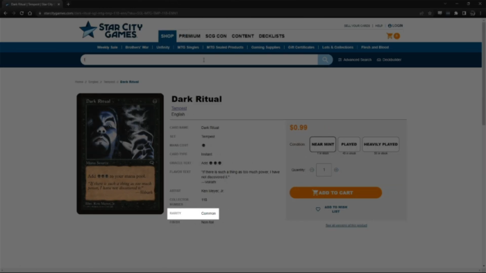 How To Play Magic: The Gathering | Card Rarities - Star City Games