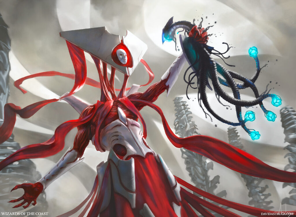 Final Two Dominus And Legendary Phyrexian Beast From MTG's Phyrexia ...