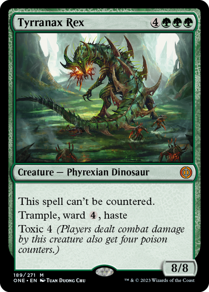 Phyrexia: All Will Be One Gives Green First Phyrexian Dinosaur - Star ...