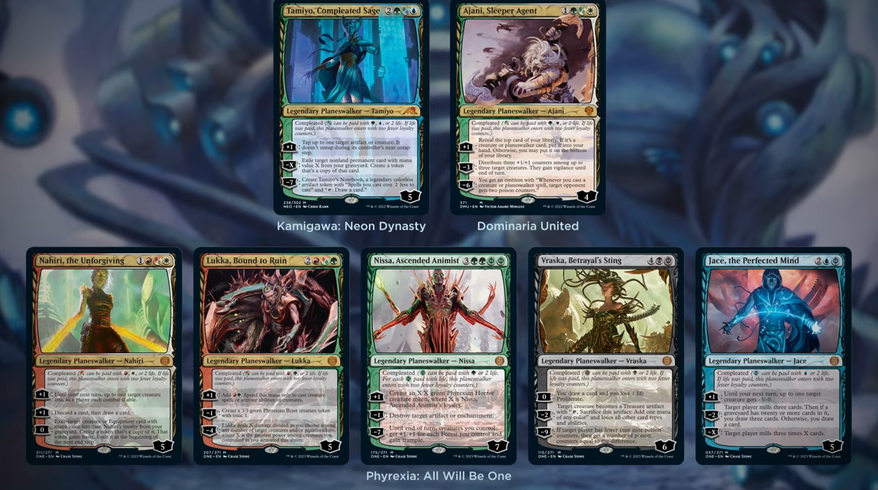 Phyrexia: All Will Be One Debut Day Previews Set's Mechanics And 40 ...