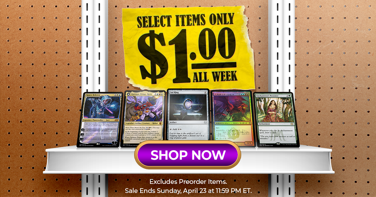 Thousands of Magic: The Gathering Singles Marked Down To Just $1 - Star ...