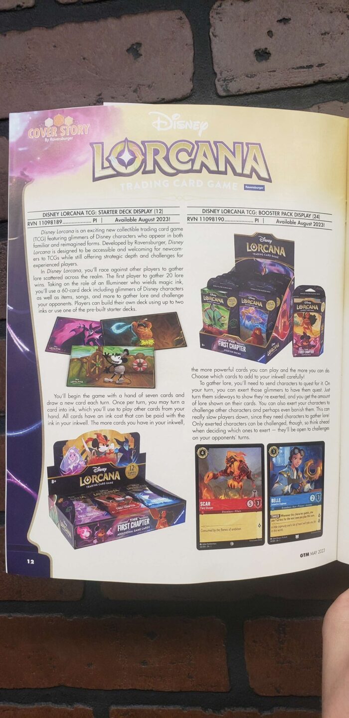 First Gameplay Details For Disney's Lorcana TCG Revealed - Star City Games